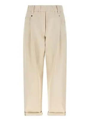 BRUNELLO CUCINELLI BRUNELLO CUCINELLI Stretch Cotton Baggy Pants