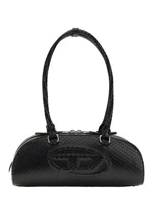 DIESEL® 1dr Dome Shoulder Bag - Black
