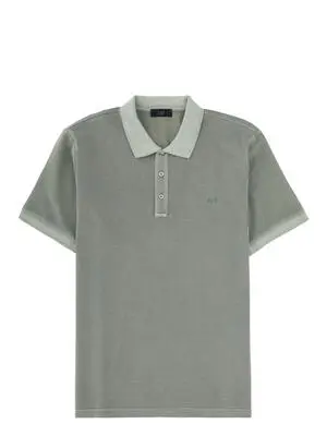 FAY Polo With Logo - Green