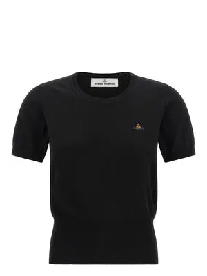 VIVIENNE WESTWOOD Bea Short-sleeved Top - Black