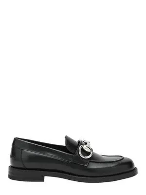 Gucci Boulevard Leather Loafers - Black