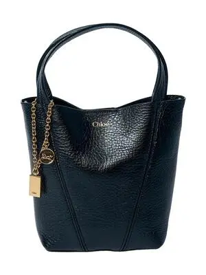 Chloé Small Spin Tote Bag - Black