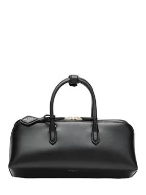 Alaïa Delta Bag In Box Calf Leather - Black