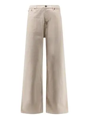 Valentino Garavani Five Pockets Cotton Trousers - Cream