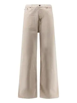 Valentino Garavani Five Pockets Cotton Trousers - Cream