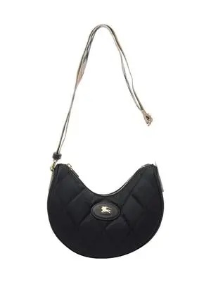 Burberry Horseshoe Crossbody Bag - Black