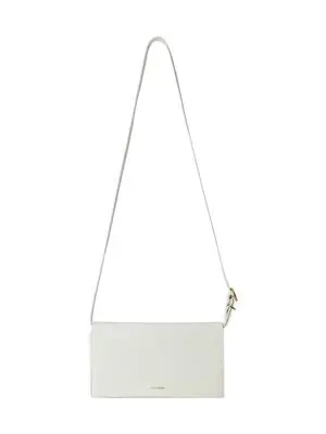 JIL SANDER All-day Leather Shoulder Bag - White