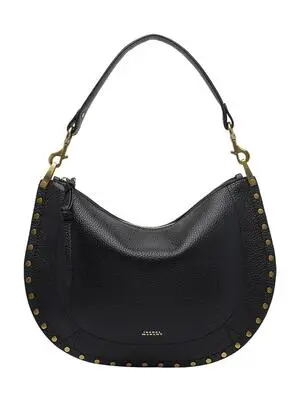 Isabel Marant Étoile Oskan Soft Zip Shoulder Bag - Black