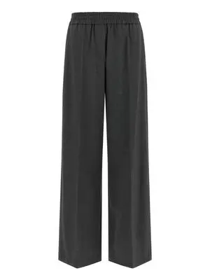 Brunello Cucinelli Cool Wool Trousers - Gray