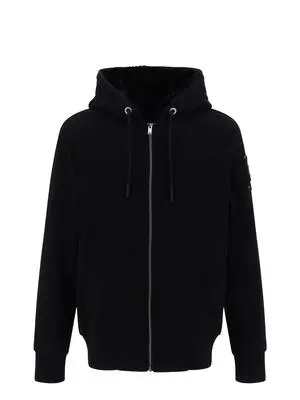 Moose Knuckles Bunny Hooded Sweatshirt - Black
