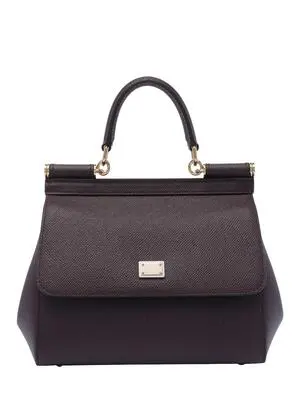 Dolce & Gabbana Sicily Small Handbag - Brown