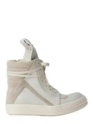 Rick Owens Geobasket Sneakers - White