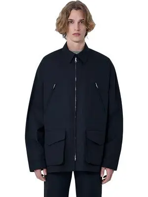 RIER Zip-up Jacket - Black