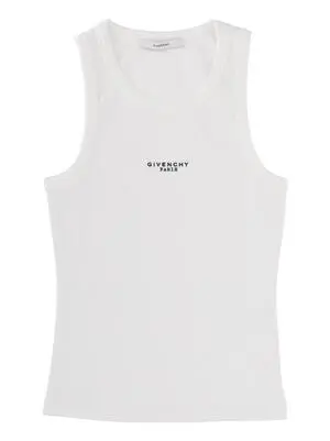 Givenchy Tank Top With Logo - White