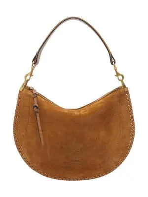 Isabel Marant Étoile Oskan Moon Soft Zip Shoulder Bag - Brown