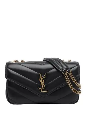 Saint Laurent Loulou Crossbody Bag - Black