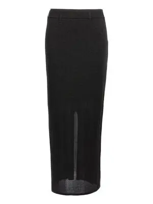 Missoni Lamé Vanity Long Skirt - Black