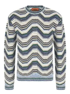 Missoni Geometric Zig Zag Sweater - Multicolor