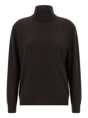 Brunello Cucinelli Monile Cashmere Sweater - Brown