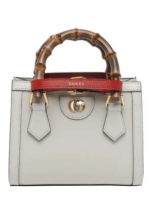 Gucci Small Diana Shopping Bag - White
