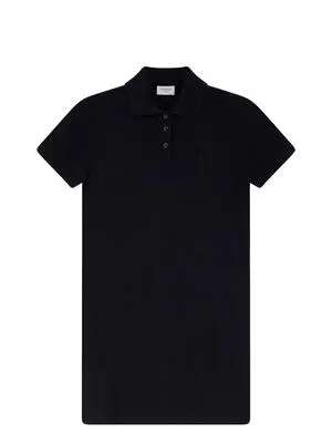 Saint Laurent Saint Laurent Cotton Short Dress Multicolor