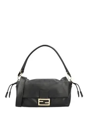 Fendi FENDI Medium Soft Baguette Bag Black