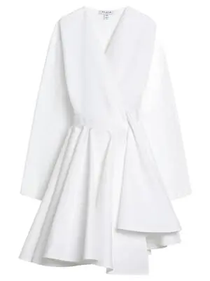 Alaïa Cotton Dress - White
