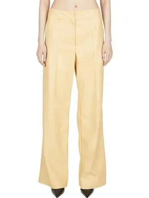 Stella McCartney Altermat Wide Leg Pants - Yellow