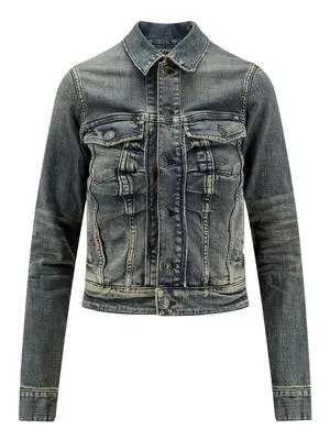 Balenciaga Denim Jacket - Multicolor