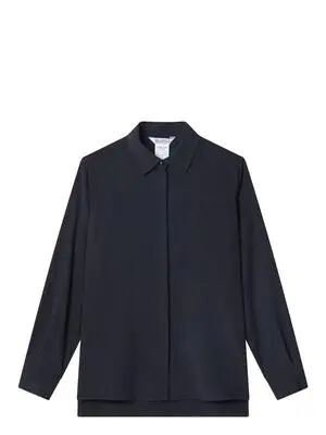 Max Mara MAX MARA Silk Shirt Blue