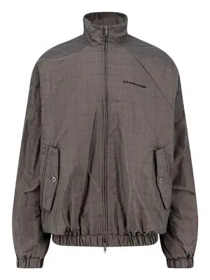 Balenciaga Madras Nylon Jacket - Multicolor