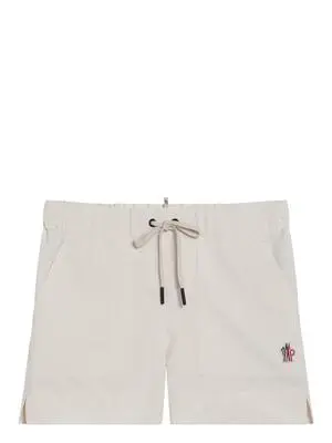 Moncler Technical Froisse Shorts - Cream