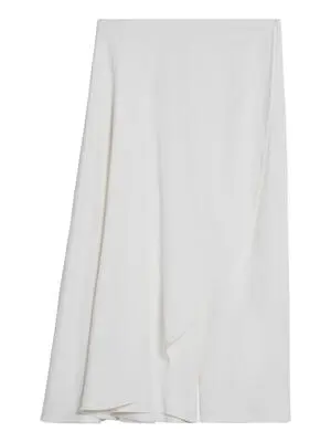 Alaïa Asymmetrical Trouser Skirt - White