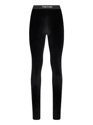 TOM FORD Logo Leggings - Black