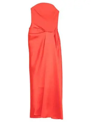 Solace London Evening Gown - Red