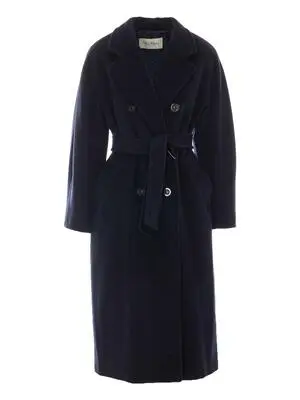 Max Mara Max Mara Madame Coat Blue