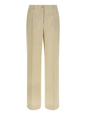 P.a.r.o.s.h P.A.R.O.S.H. Raisa26 Trousers Cream