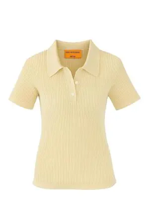 GUEST IN RESIDENCE Guest In Residence Women Shrunken Polo Shirt