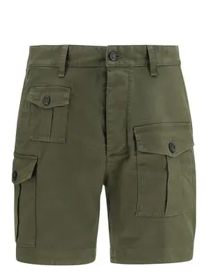 Dsquared2 Utility Cargo Shorts - Green
