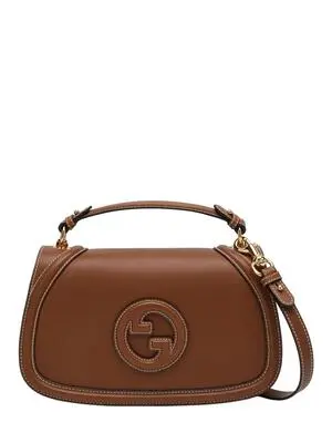 Gucci Mini Blondie Shoulder Bag - Brown