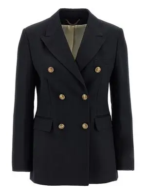 GOLDEN GOOSE Diva Blazer - Blue