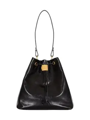 Balmain Pulse Convertible Leather Backpack - Black