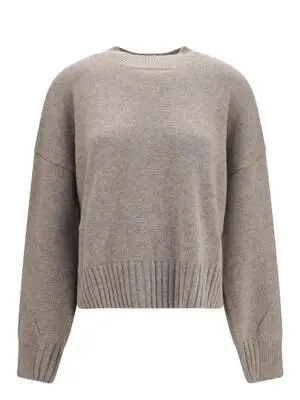 Malo Crew Neck Sweater - Cream