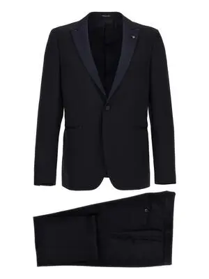 Tagliatore Tagliatore Men Tuxedo Dress Blue