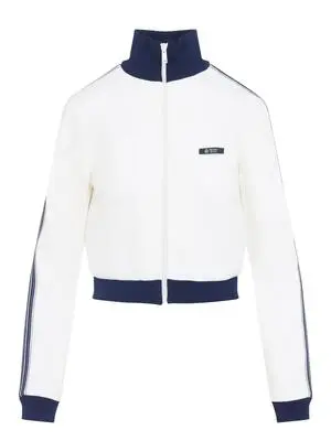 Prada Zip-up Logo Jacket - White