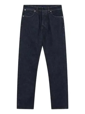 Stone Island STONE ISLAND Regular Straight Jeans In Rinsed Denim Blue