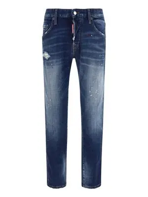 Dsquared2 Distressed Skater Jeans - Blue