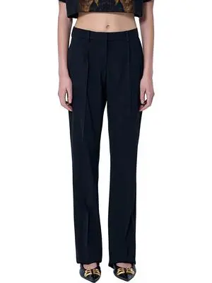 Balenciaga Slim Tailored Pants - Black