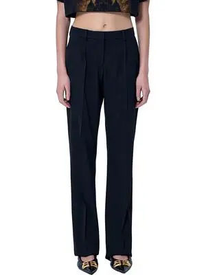 Balenciaga Slim Tailored Pants - Black