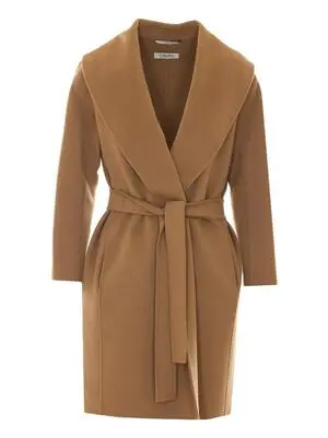 Max Mara Messi Coat - Brown